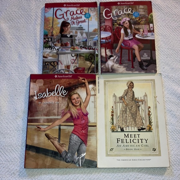 Other | 4 American Girl Books Grace Felicity Isabelle | Poshmark